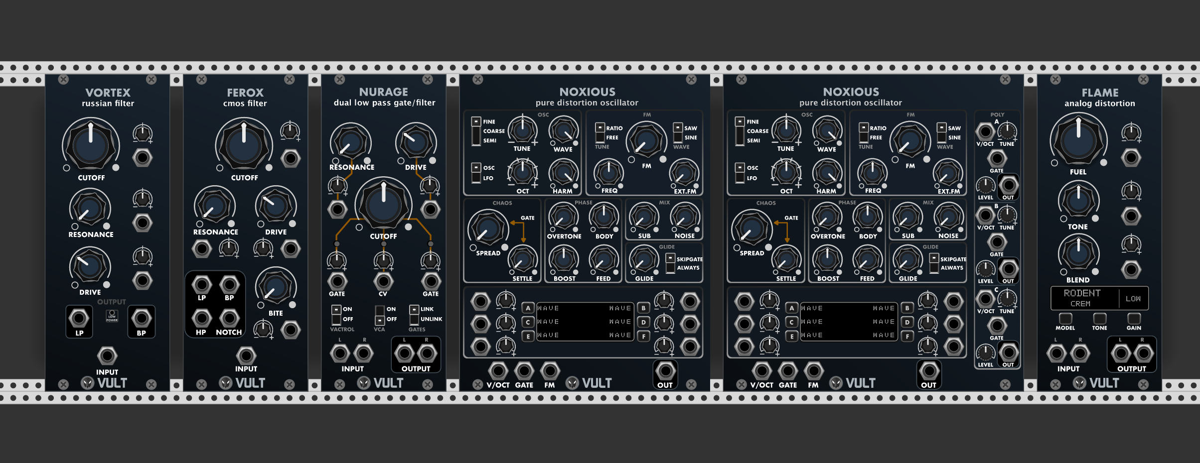Vult Modules for VCV Rack